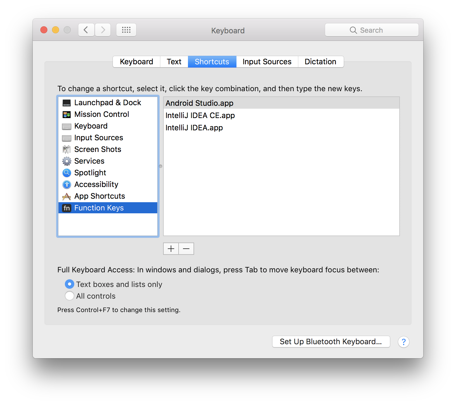让MacBook Pro的Touch Bar一直显示功能键 – Ider